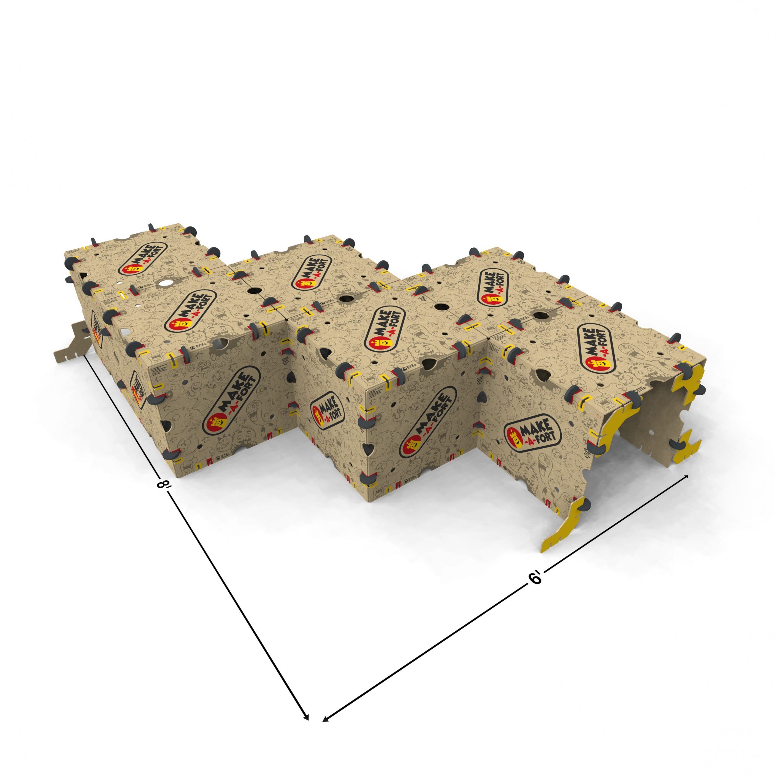 Make-A-Fort | Build incredible cardboard forts, castles, mazes, and tunnels