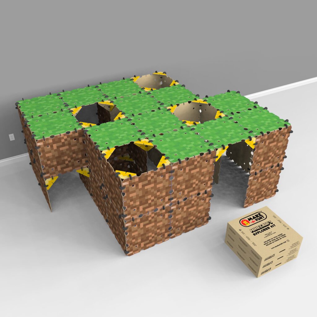 Minecraft Dirt House X3 | Make-A-Fort