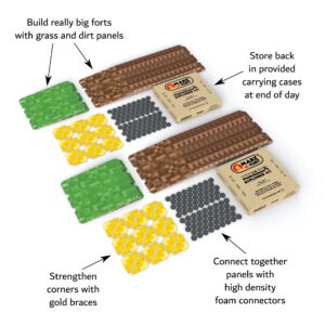 Minecraft Fort Kits (2 Pack) | Make-A-Fort