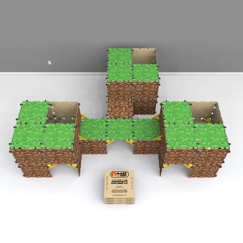 Minecraft First Night House X3 | Make-A-Fort