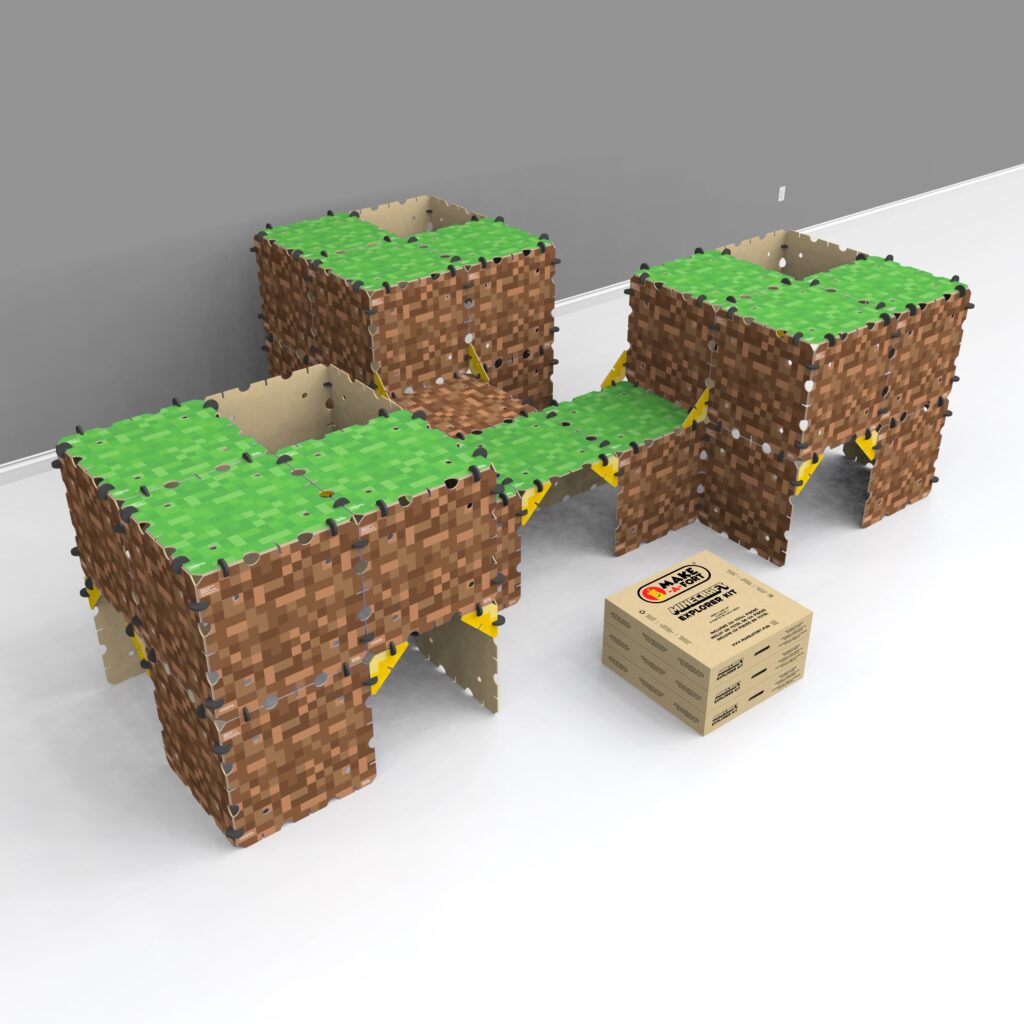 Minecraft First Night House X3 | Make-A-Fort