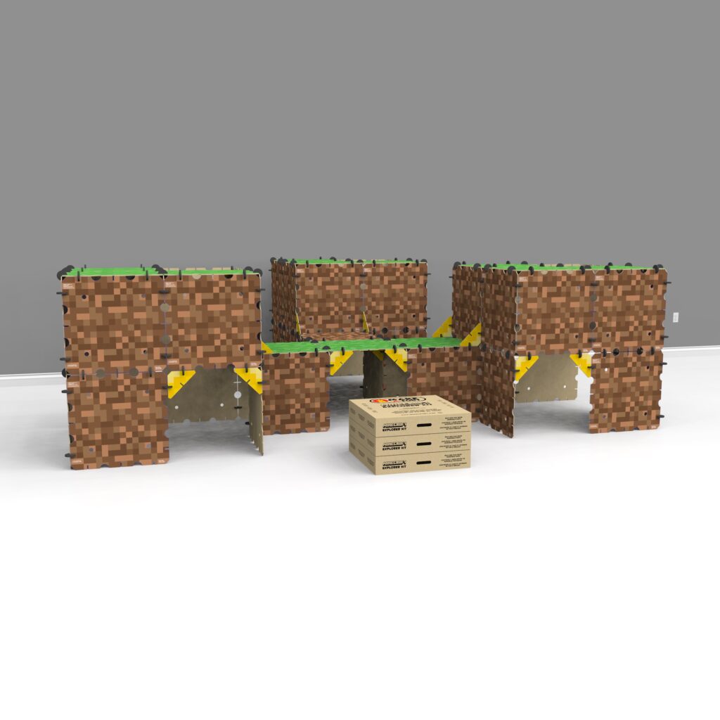 Minecraft First Night House X3 | Make-A-Fort