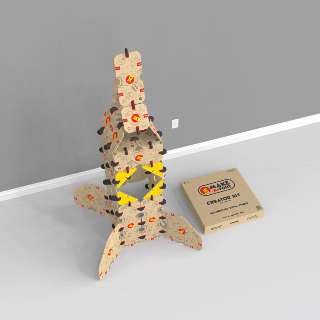 Build a Cardboard Rocket | Make-A-Fort